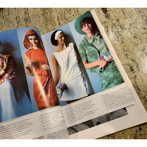 Harpers Bazaar | Other | Harpers Bazaar Magazine April 1964 Deborah ...